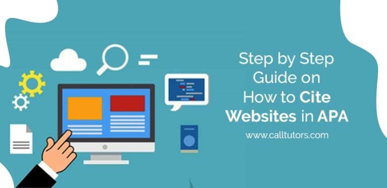 Step by Step Guide on How to Cite Websites in APA
