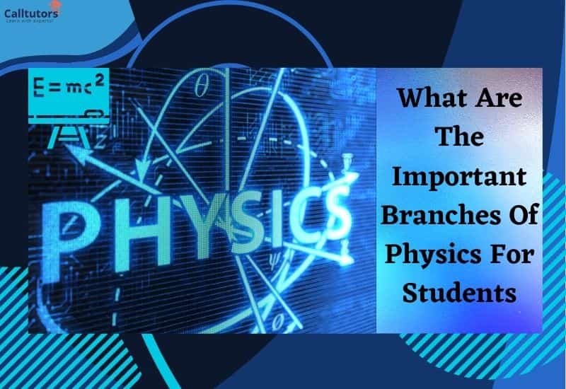 Main Branches Of Physics Main Branches Of Physics