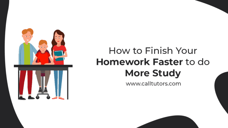 Important Tips On How to Finish Your Homework Faster