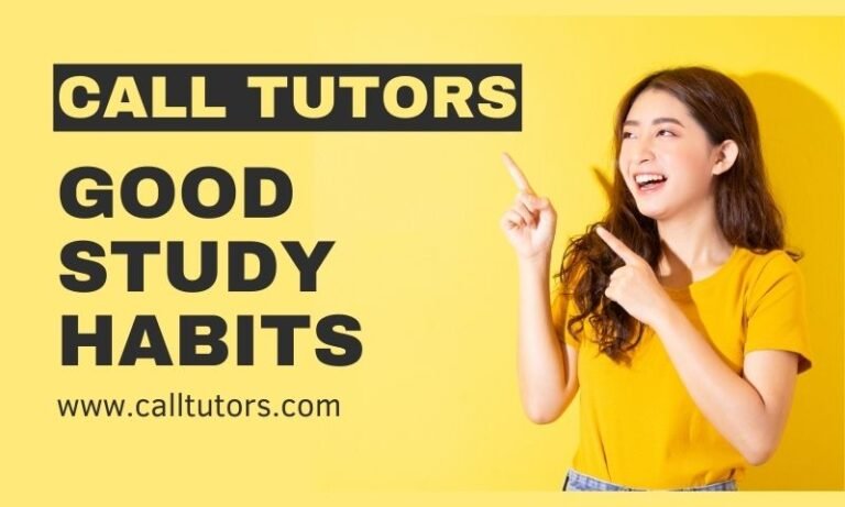 Developing Good Study Habits for Academic Success: The Power of Habits